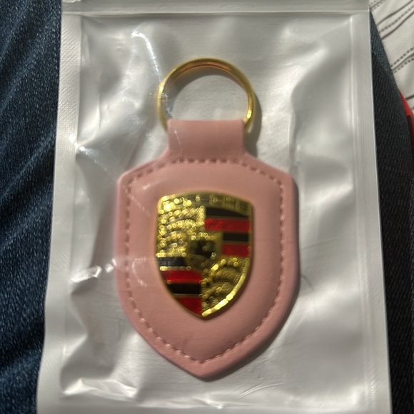 Accessories | Porsche Pink Key Chain | Poshmark